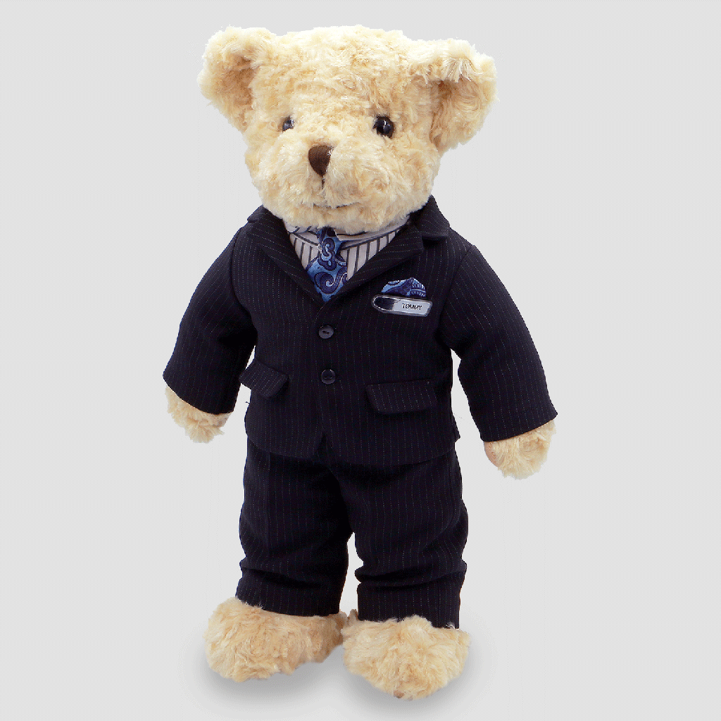 Korean Air female cabin crew teddy bear - FourBearsShop