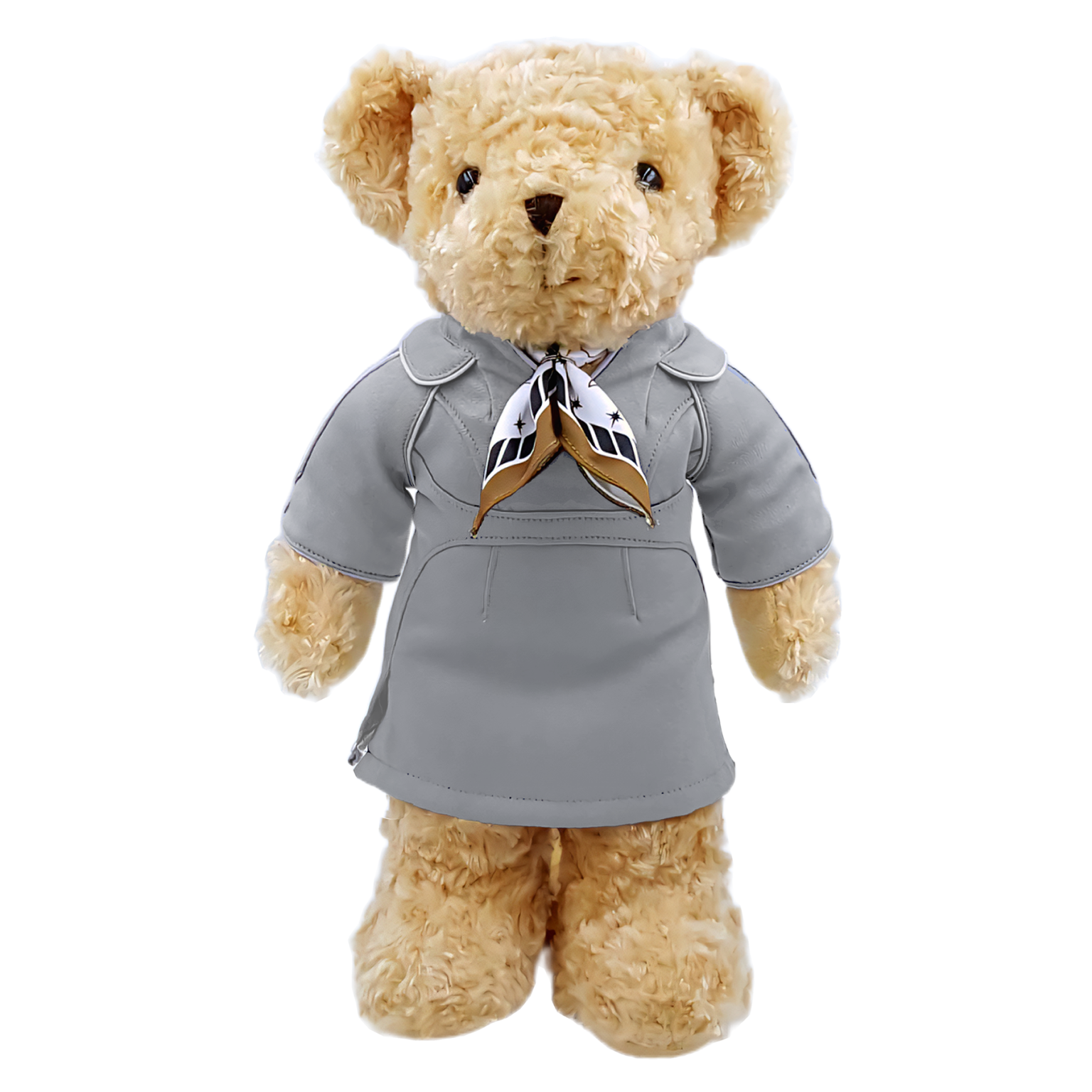Starlux Airlines Female Cabin Crew Teddy Bear - FourBearsShop