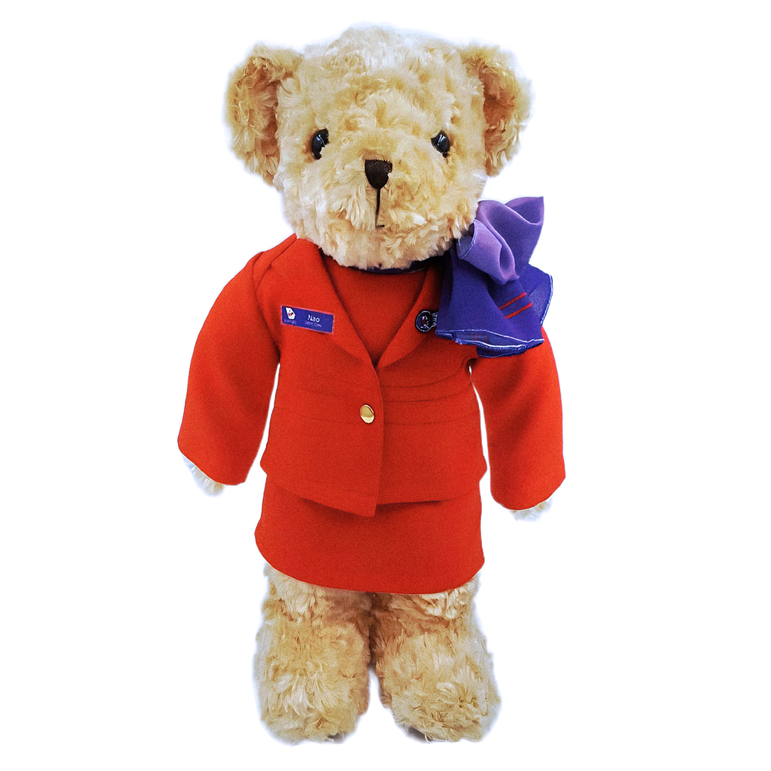 Virgin Australia Female Cabin Crew Teddy Bear - FourBearsShop